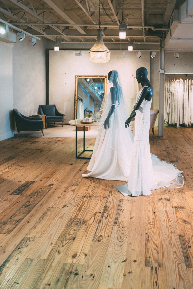 Wedding dress shopping at BHLDN – whereiskirstie